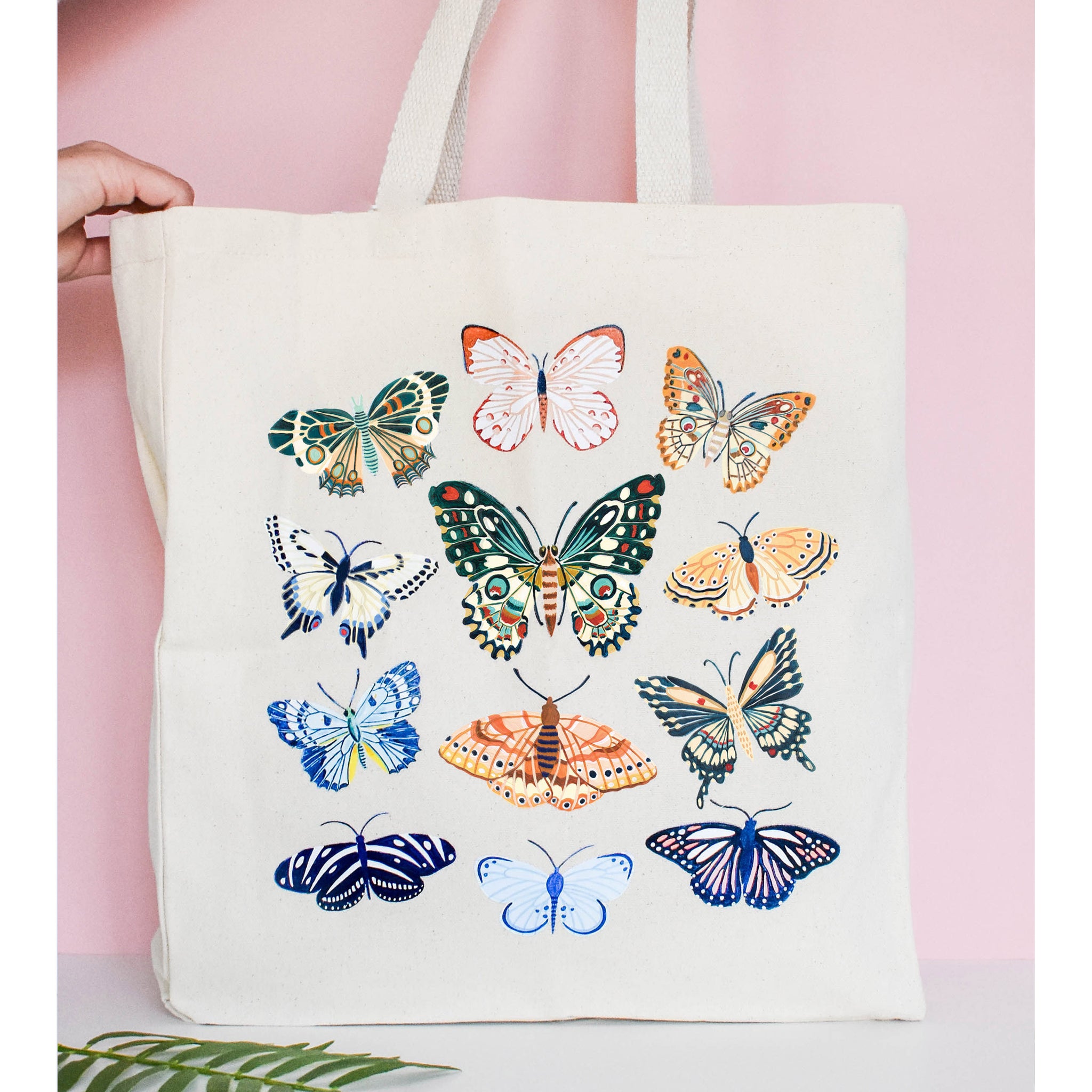 Butterfly Disposable Totes Shopping Bag Eco Tote Handbag Fold Away Bag